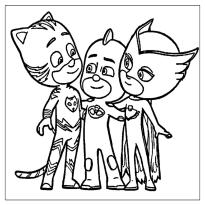 PJ Masks Catboy Ausmalbild PDF | ON7G